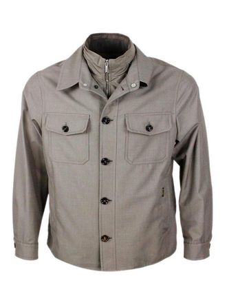 Moorer Veste Casual - Beige