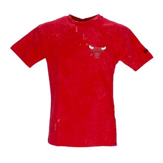 New Era Homme, Tops, Rouge, Taille: L Chicago Bulls Tee Graphique Lav&eacute; Rouge