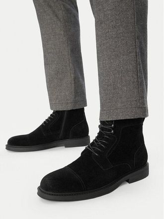 Gino Rossi Schn&uuml;rschuhe EO-PORTO-01 Schwarz