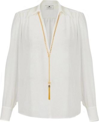 Elisabetta Franchi Chemise - Blanc