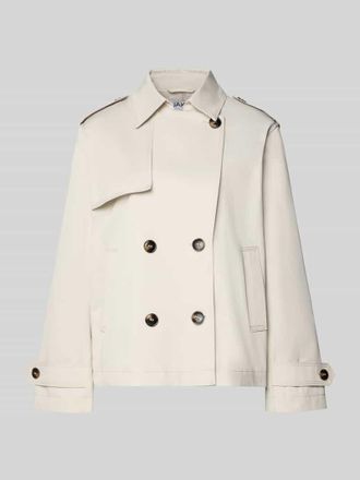 Jake*s Casual Trenchcoat in kurzem Design mit Baumwoll-Anteil