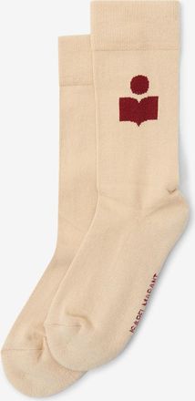Isabel Marant Chaussettes Siloki - Femme - Beige Profond - - Isabel Marant