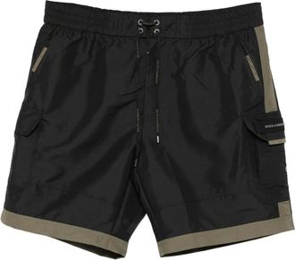 Dolce & Gabbana Homme, Shorts, Noir, Taille: S Boxer Medio