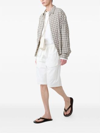 STUDIO NICHOLSON Ikaria Shorts - White