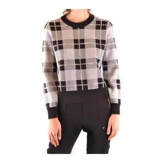 Michael Kors Karierte Strickware - - Knitwear - Damen - Mehrfarbig - M