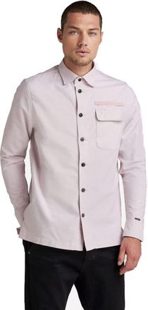 G-Star RAW Herren Pen Pocket Regular Hemd, Mehrfarben (Liquid pink/White Oxford D20545-C895-C940), XS