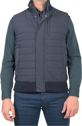 Herno Gilet - Homme - Vestes - Bleu - Taille: M