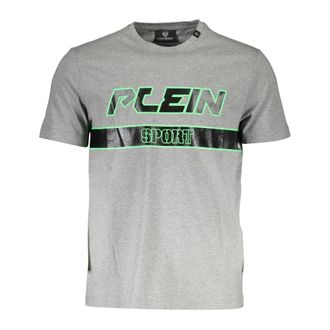 Plein Sport Tips105 T-Shirt - - Sport - Herren - Grau - 2XL