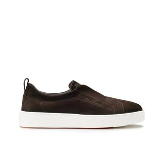 Santoni Homme, Chaussures, Brun, Taille: 41 1/2 EU Mocassins