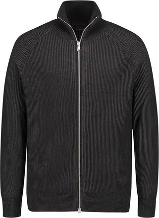 Marc O'Polo Herren Pullover schwarz unifarben