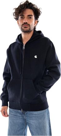 Carhartt Work in Progress Veste Mack &agrave; capuche - Homme - Sweatshirts et sweats &agrave; capuche - Bleu - Taille: L