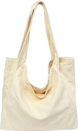 Generic Tote Bag en Toile Grand Sac Fourre-Tout pour Femme et Homme, L&eacute;ger et Spacieux pour Tous les Jours
