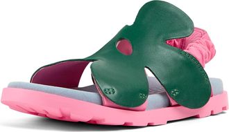 Camper Jungen Mädchen Brutus K800533 Sandal, Dunkelgrün 002, 29 EU