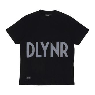 Dolly Noire Schwarzes Box Logo Tee Kurzarm - - Tops - Herren - Schwarzk - XL