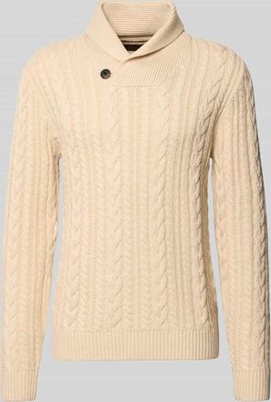 Premium by Jack & Jones Strickpullover mit Zopfmuster Modell CALLUM
