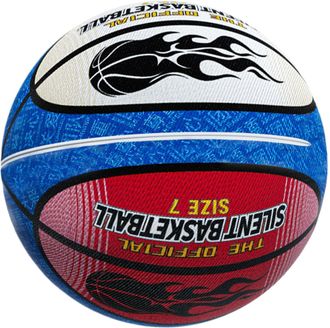 Generic Leises Basketball-Dribbeln - Indoor-Trainingsball Aus Orangefarbenem Schaumstoff, Lautlos H&uuml;pfendes &Uuml;bungssportspielzeug, Leichtes, Sto&szlig;d&auml;mpfendes &Uuml;bu