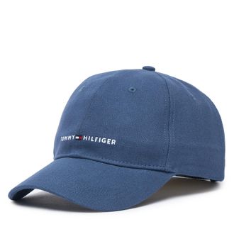 Tommy Hilfiger Cap Tommy Hilfiger Th Foundation Soft AM0AM14511 Blau
