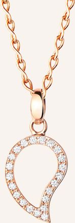 Tamara Comolli Tamara Comolli Anhänger Pendant Signature Small Diamond Pavé Mit Diamant Pavé 18k Roségold rosegold