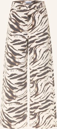 Ganni Wide Leg Jeans Lari beige