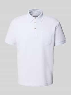 Tom Tailor Regular Fit Poloshirt aus Baumwoll-MIx