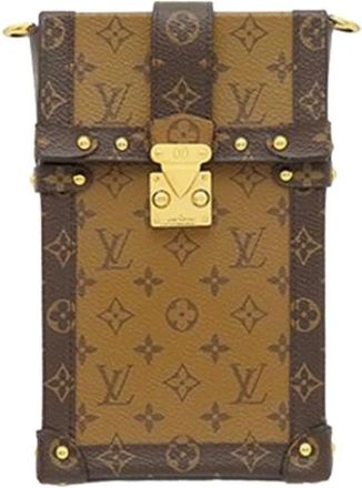 Louis Vuitton Pre-owned Pochette Trunk Verticale - Femme - Pre-owned - Brun - Taille: ONE Size