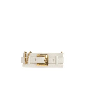 Balmain Anthem Bag - Femme - Sacs - Beige - Taille: ONE Size