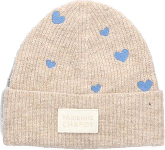 Fab By Fabienne Chapot Neutrale Beanie f&uuml;r Stilvolle W&auml;rme - - Accessories - Damen - Beige - ONE SIZE