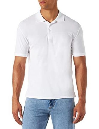 Fruit Of The Loom (XXX-Large, White) - Fruit of the Loom Pique Polo Shirt