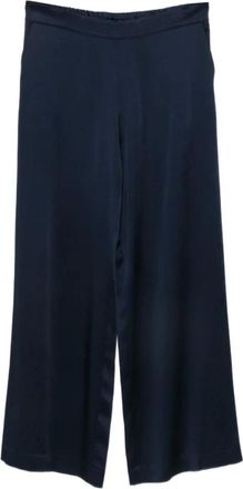 Clips Femme, Pantalons, Bleu, Taille: 46 FR Cropped Pantalons