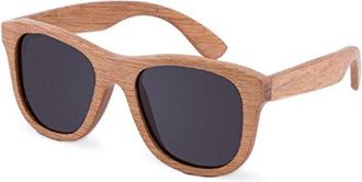 morefaz MFAZ Ltd Lunettes de soleil unisexe en bois de bambou avec &eacute;tui de rangement, bois clair, taille unique