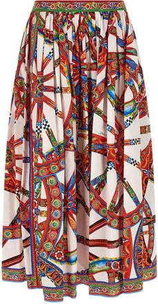 Dolce & Gabbana Jupe Midi - Multicolore