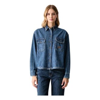 Joop Jeanshemd - - Blouses & Shirts - Damen - Blau - S