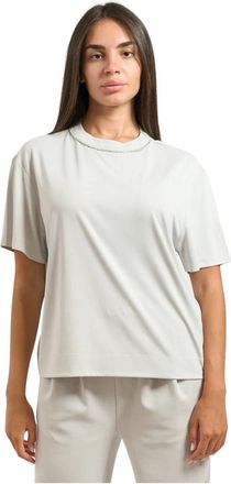 Emporio Armani Damen, Oberteile, Weiß, LGröße