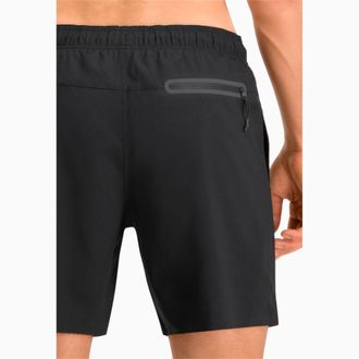 Puma Herren Mittellange Badehose ÂEUR Sichtbarer Kordelzug Badebekleidung, Schwarz, XL EU