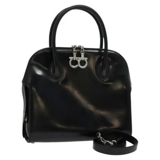 Ferragamo Sac &agrave; main Pre-owned - Femme - Pre-owned - Noir - Taille: ONE Size