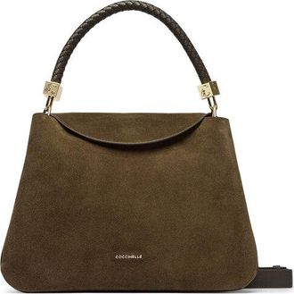 Coccinelle Handtasche VCL Coccinelletiggy Suede Bim E1 VCL 18 01 01 Khakifarben