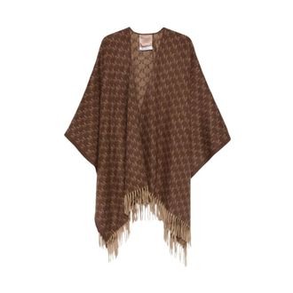 Max Mara Capes - - Jackets - Damen - Braun - ONE SIZE