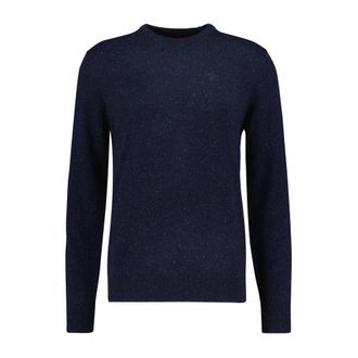 Barbour Rundhals-Strickpullover - - Knitwear - Herren - Blau - M