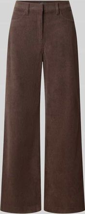 s.Oliver Black Label Regular Fit Cordhose mit weitem Bein