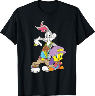 Looney Tunes Looney Tunes Bugs Bunny And Tweety Hip Hop T-Shirt