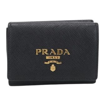 Prada Pre-owned Vintage Tri-fold Wallet - - Pre-owned - Damen - Schwarzk - ONE SIZE