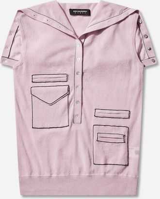 Kiko Kostadinov Women s Kreiner Knit Rollneck Top Pale Pink