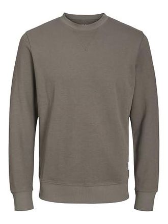Jack & Jones JJEBASIC Sweat Crew Neck Noos Maillot de surv&ecirc;tement, Falcon, L Homme