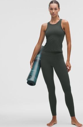 lululemon Pantalon taille très haute Align pour Femmes - 71 cm - Vert - Taille 10