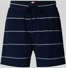 Tommy Jeans Regular Fit Shorts aus Baumwoll-Mix