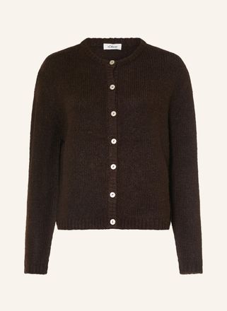s.Oliver S.Oliver Strickjacke braun