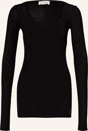 American Vintage American Vintage Longsleeve Massachusetts schwarz