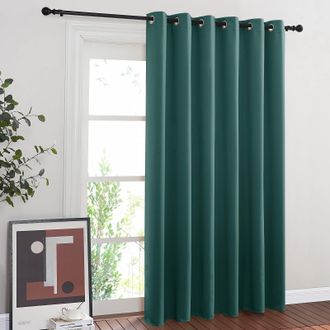 Nicetown Verdunklungsvorhang, für Schlafzimmer, Fenster, Heimdekoration, wärmeisoliert, Verdunkelungsvorhang, für Dachboden, Gästezimmer, 1 Panel, 203,2 x 213,