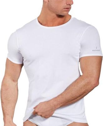 Navigare 570 Sous-Vêtements De Sport(lot de 3 ), Bianco, Large Homme