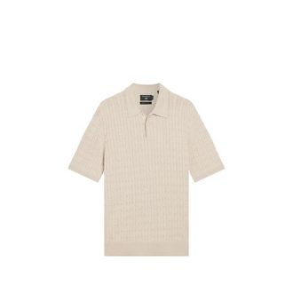 Dockers Polo ray&eacute; en coton m&eacute;lang&eacute;